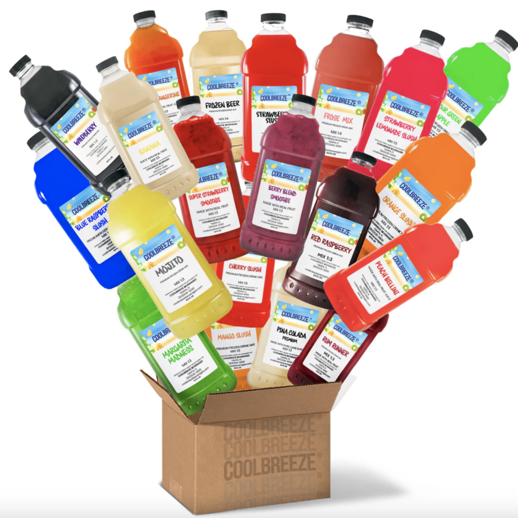 Why Every Business Needs Mix & Match Frozen Drink Flavor Syrups ...